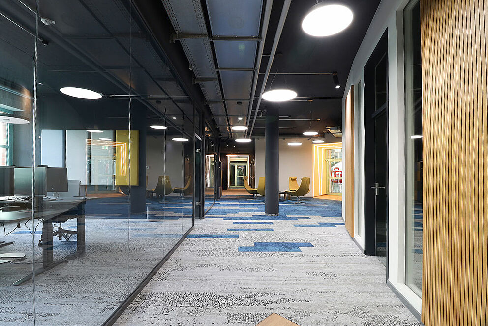 Innovatives Bürodesign für REWE digital