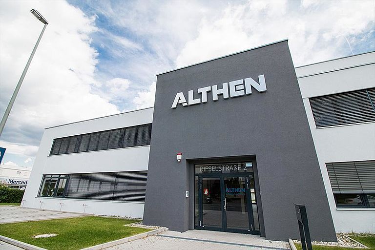 Kompletteinrichtung der Bürofläche der Althen GmbH | coneon